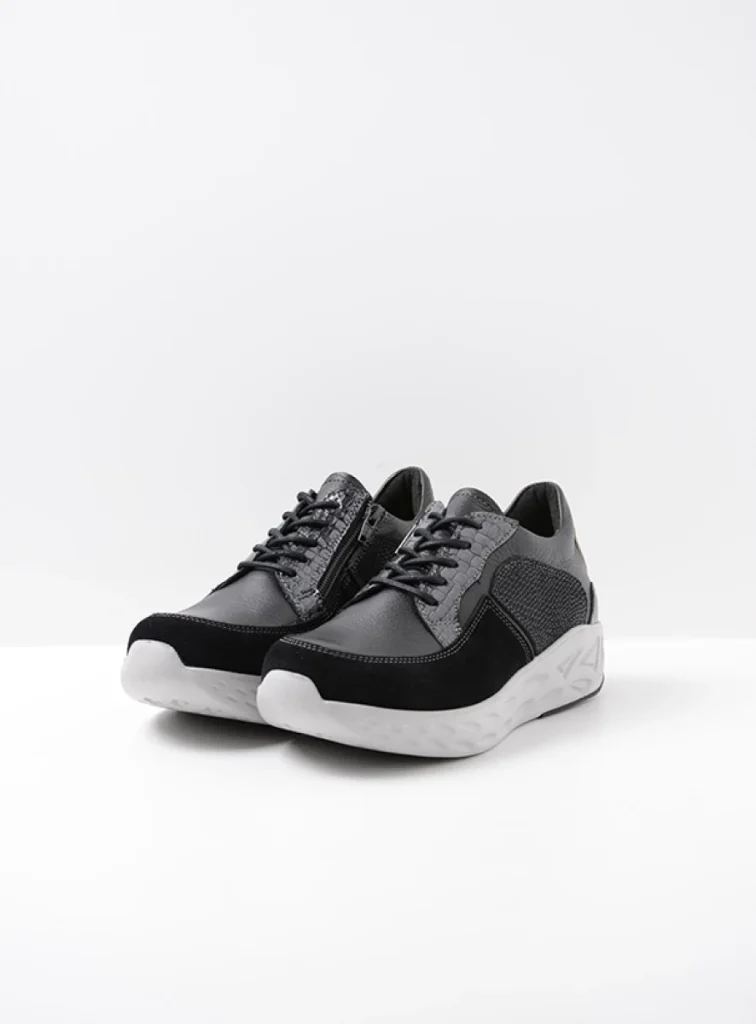 Buy your Wolky Bounce - black combi leather shoes online